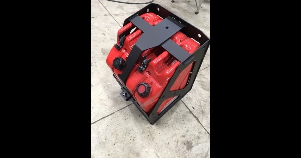 NWTI Dual Jerry Can Carrier/Scepter can DIY Weld it yourself Kit for ...