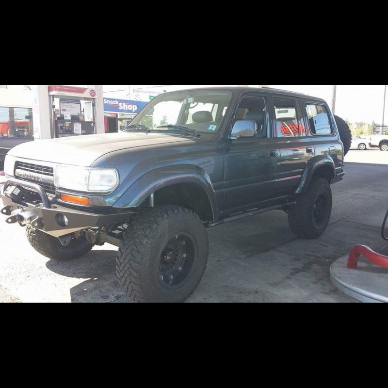 1990 - 1997 FJ80/FZJ80 winch bumper kit