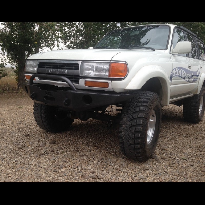 1990 - 1997 Toyota FJ80/FZJ80/LX450 Front and Rear Weld Together Bumper ...