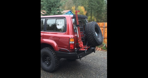 1990 - 1997 Toyota FJ80/FZJ80/LX450 Rear Weld Together Bumper Kit with ...